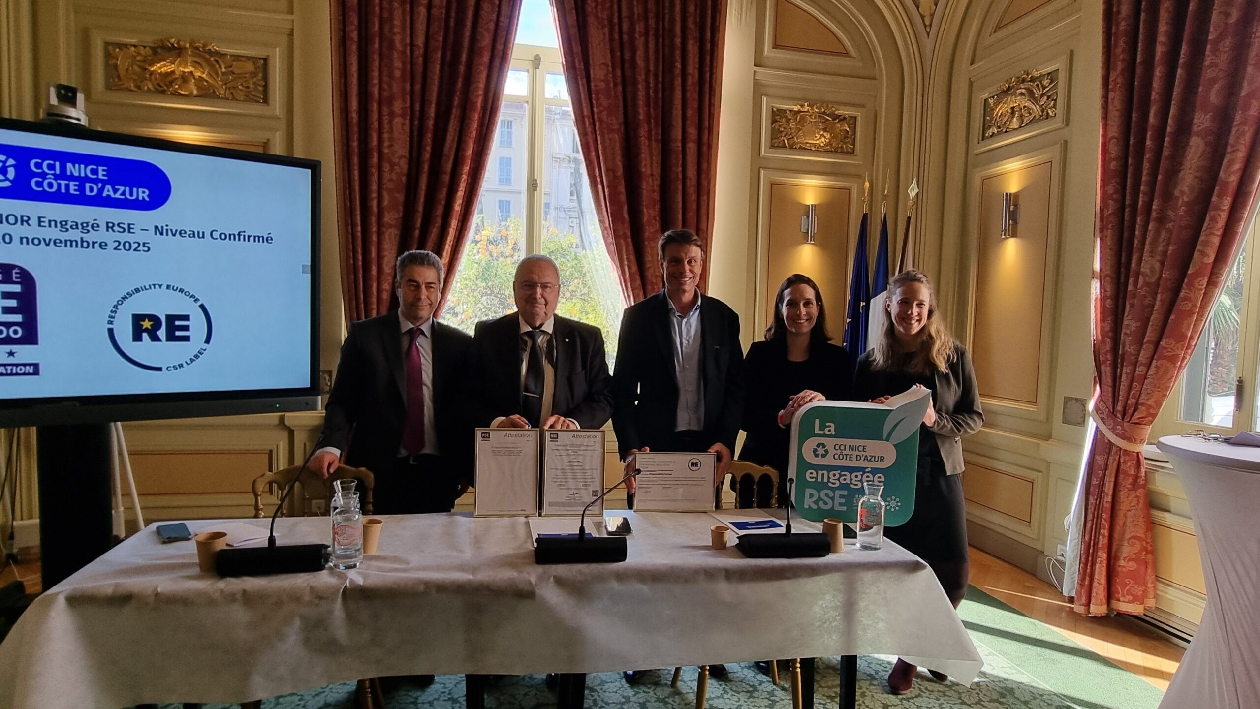 La CCI Nice Côte d’Azur, première CCI de France labellisée ENGAGÉ RSE ...